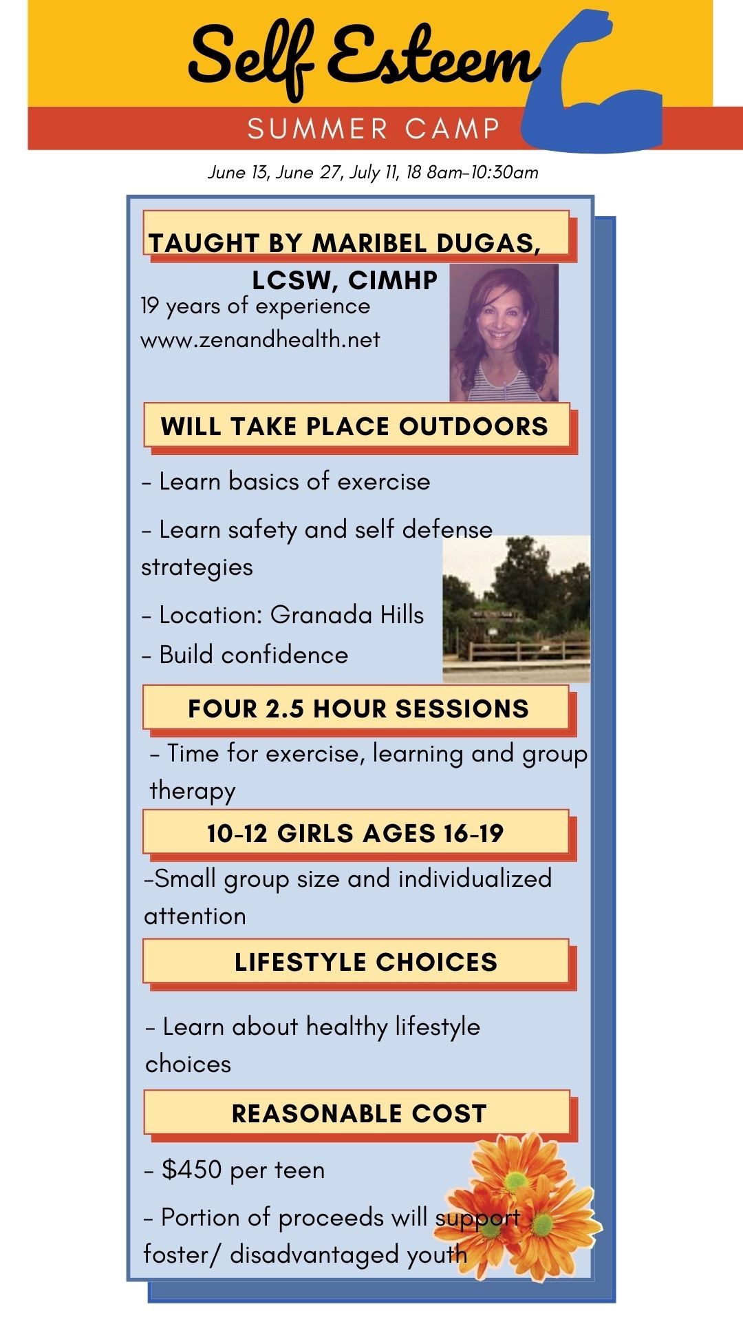 Teen Summer Self Esteem Camp by Zen and Health in Los Angeles, CA - Alignable