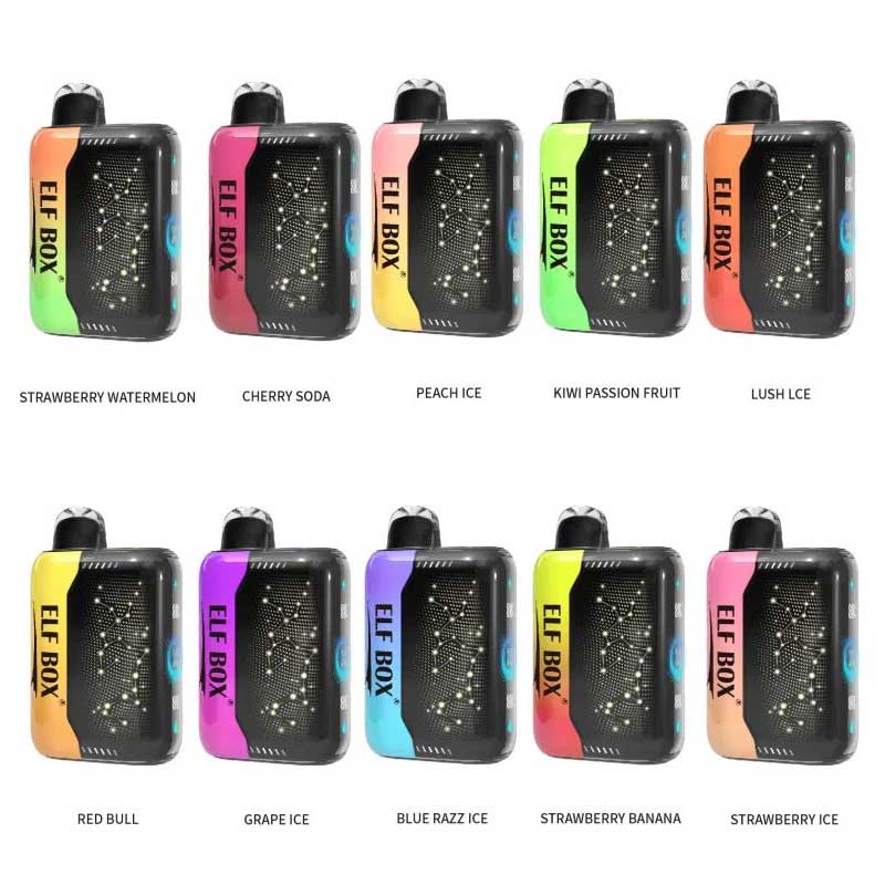 Elf Box Pulse X 25000 Puffs 0%2%3%5% nicotine disposable vapes by ...