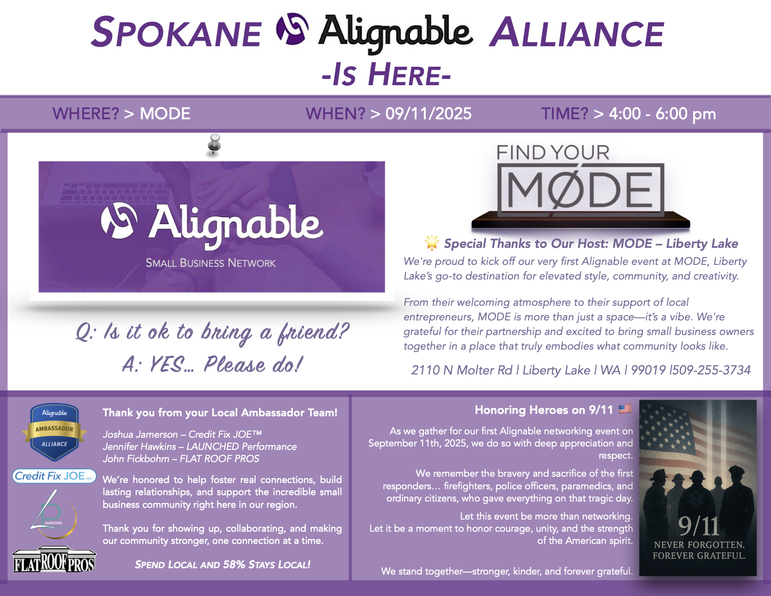 Spokane Alliance 1st Event Launch