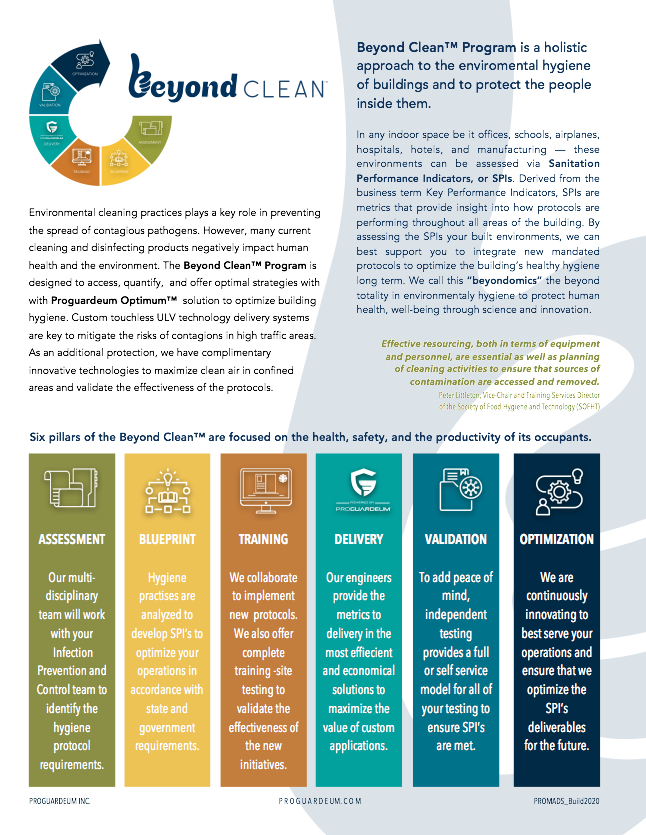 Proguardeum Beyond Clean™ Program Overview by Beyond Clean™ in ...