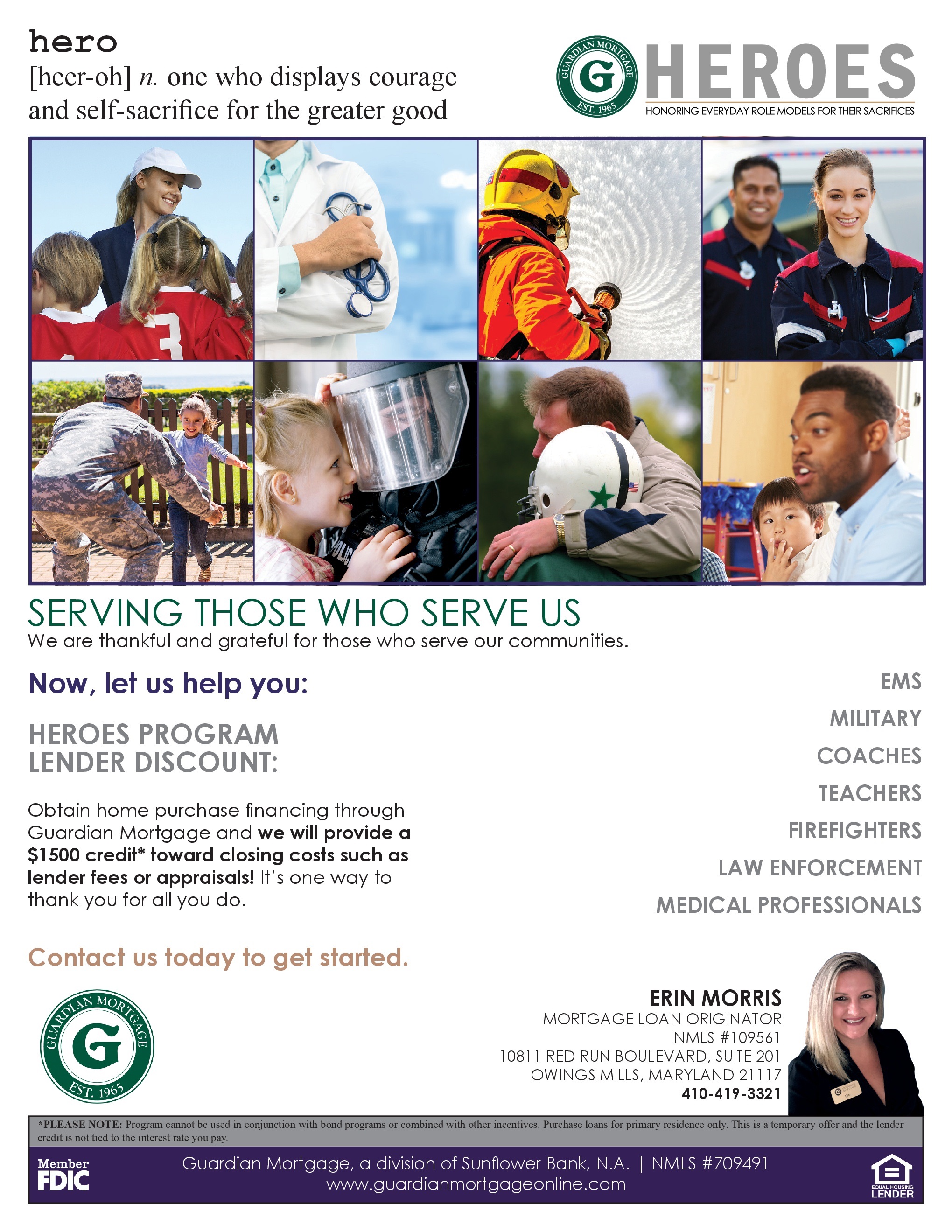 HEROES Program Lender Discount by Lendello Mortgage in Lake Mary, FL ...