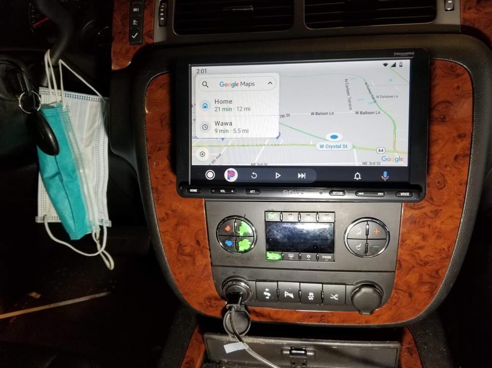 Installed a Sony XAV-AX8000 with 9in screen, a Digital Designs amp and ...