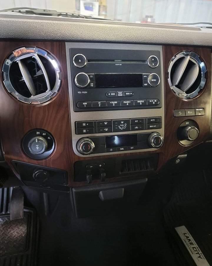 Installed a Sony XAV-AX150 with backup camera in this F-250. by Sound ...