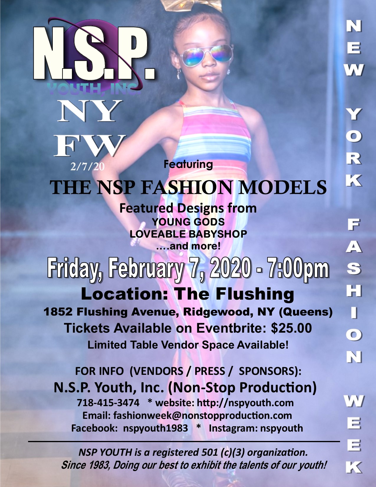 NSP Youth New York Fashion Week by N.S.P. Youth, Inc. (Non-Stop ...