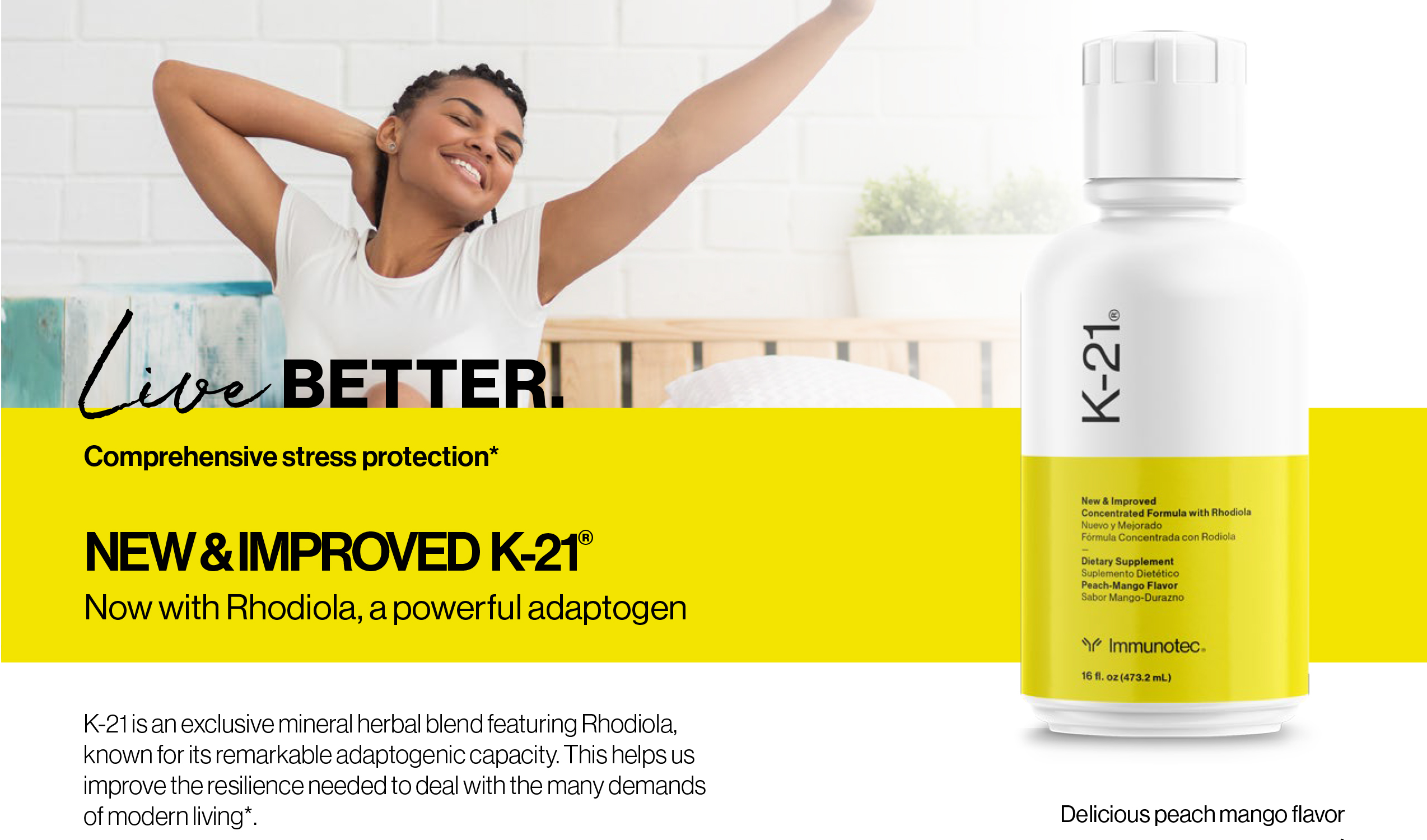 New & Improved K-21 by Immunotec Independent Consultant in Greenfield ...