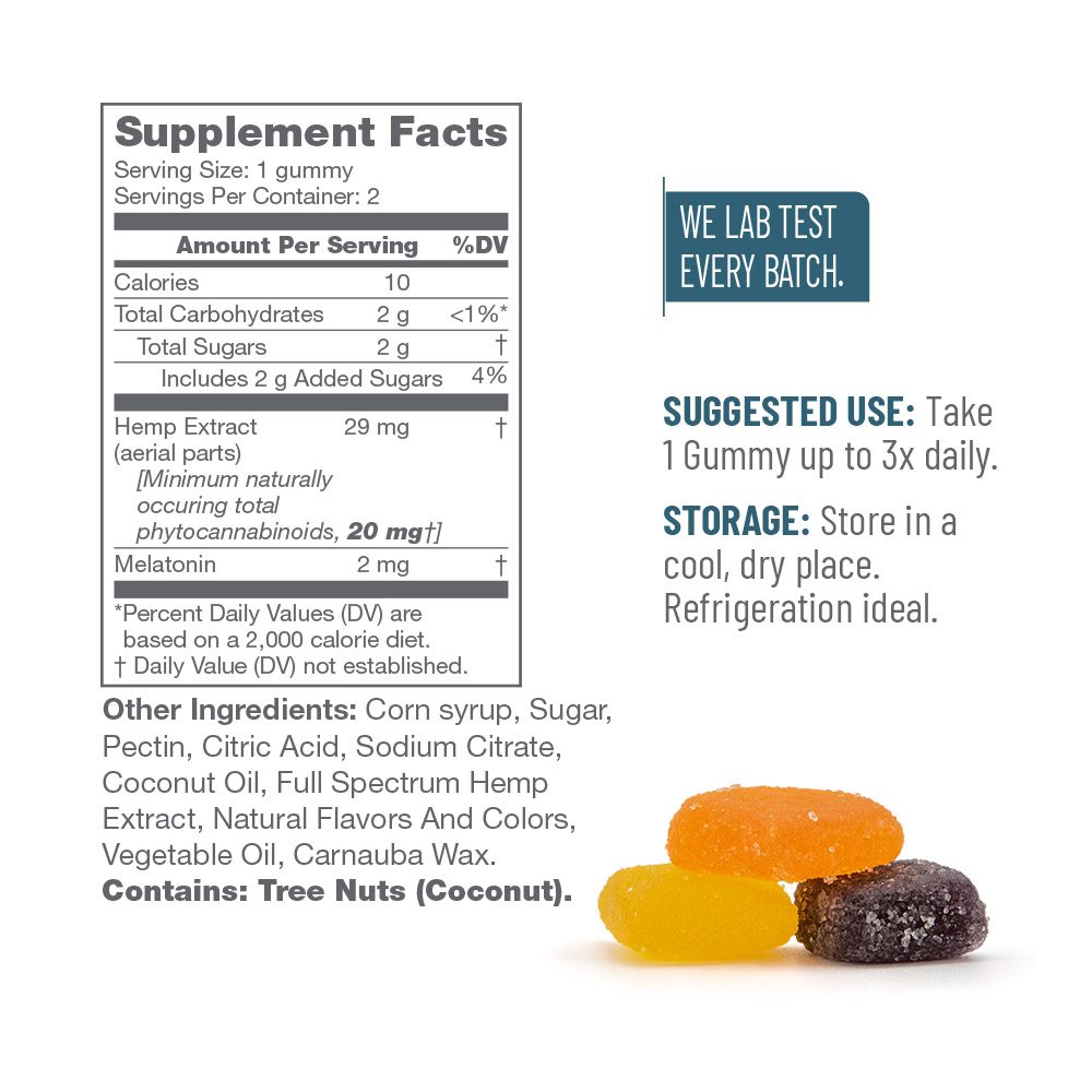 Pure Sleep gummies in sachets for purses, backpacks, travel & ease of ...