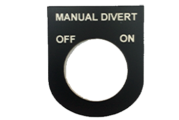 Motor Controls and Push Button Legends by Action Engraving & Signage in ...