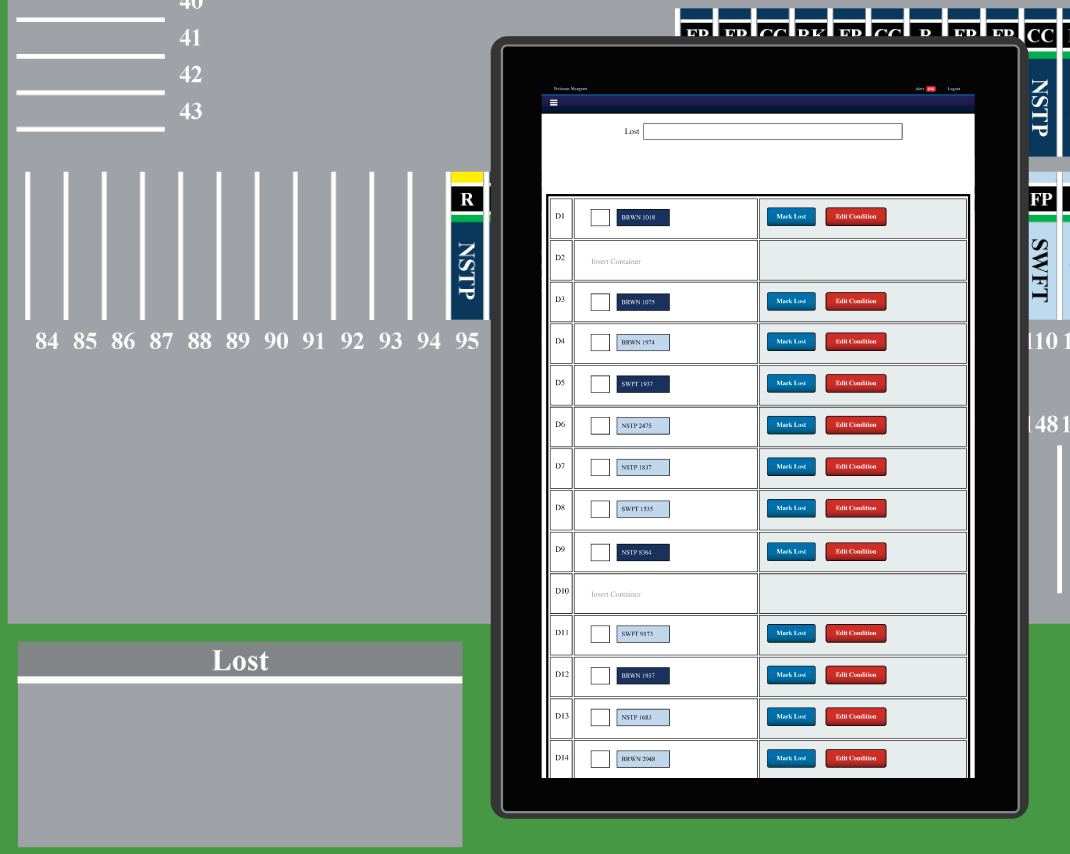 Yard Check Module by Yard Management Solutions in Johns Creek, GA ...